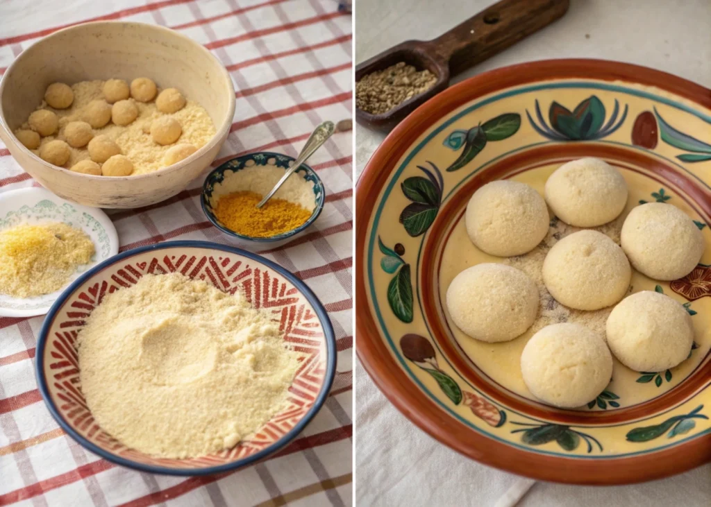 Best Semolina Bread harcha : Perfect Moroccan recipe 3 steps
